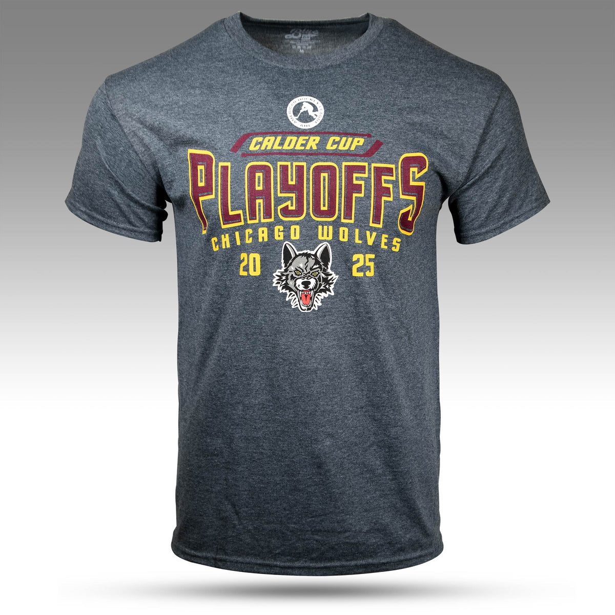 2025 Calder Cup Playoffs Tee – Chicago Wolves Store