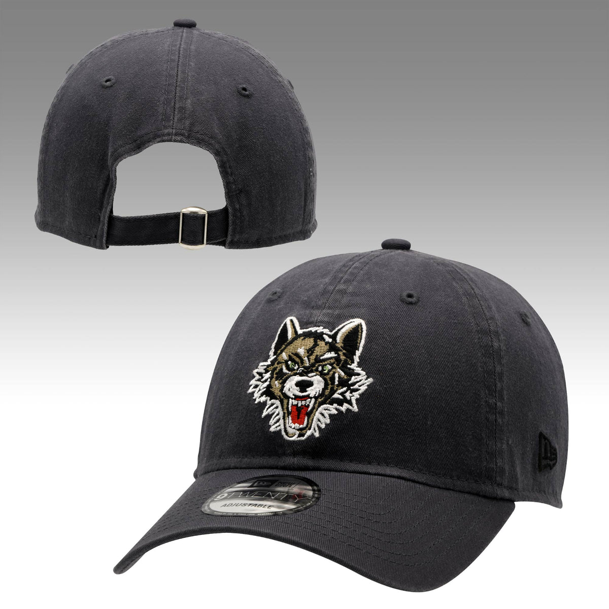 New Era Graphite 9Twenty Hat – Chicago Wolves Store
