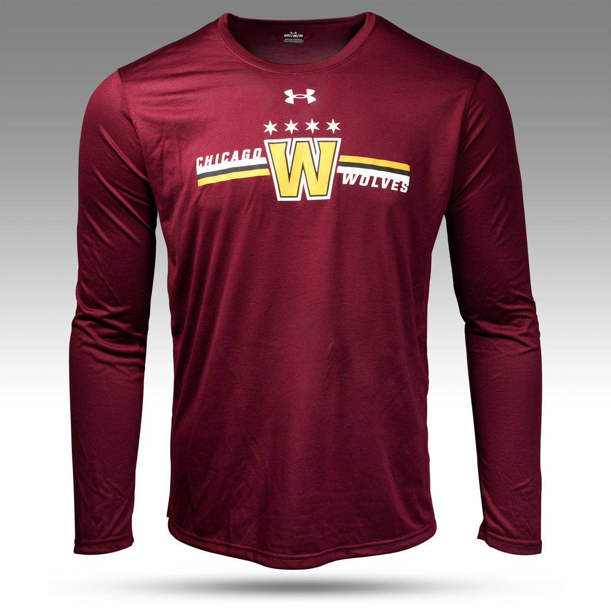 Under Armour Stripes L/S Tee – Chicago Wolves Store