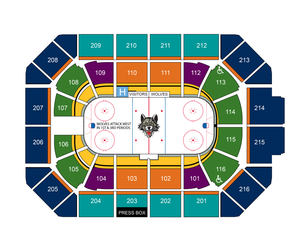 Mini Plan 2026-27 Season-Ticket Deposit – Chicago Wolves Store