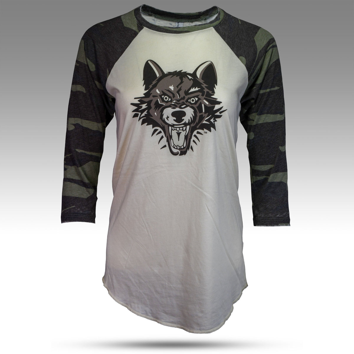 Women's Camo Raglan – Chicago Wolves Store